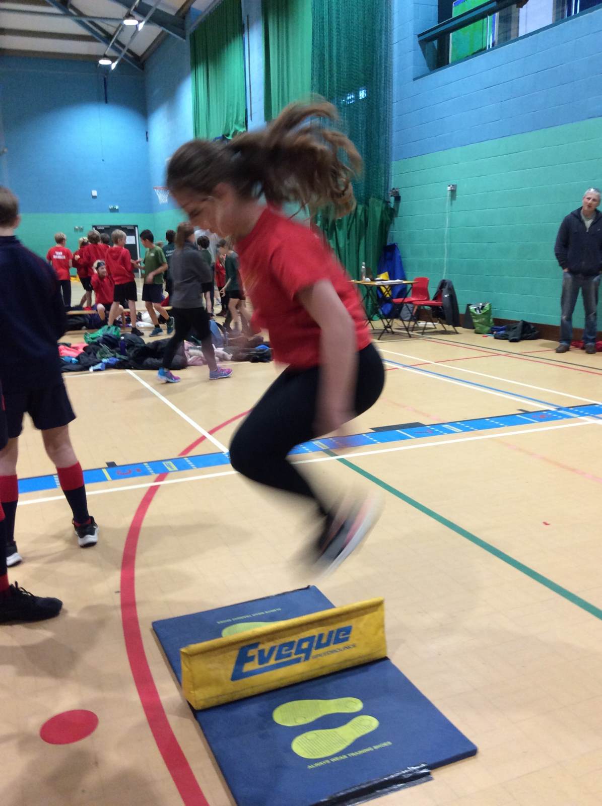 St James Primary School - Indoor Athletics at Woolmer Hill