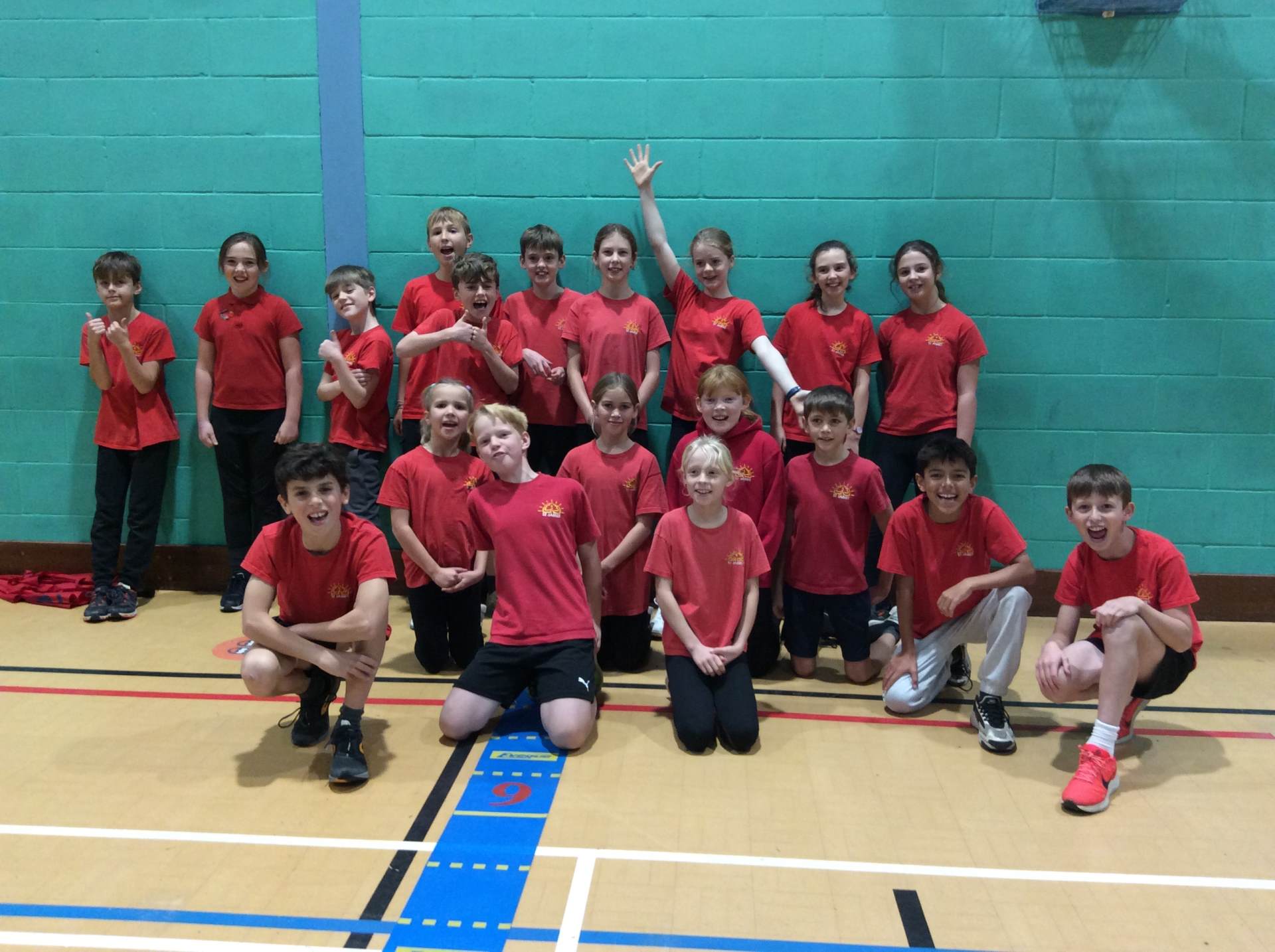 St James Primary School - Indoor Athletics at Woolmer Hill